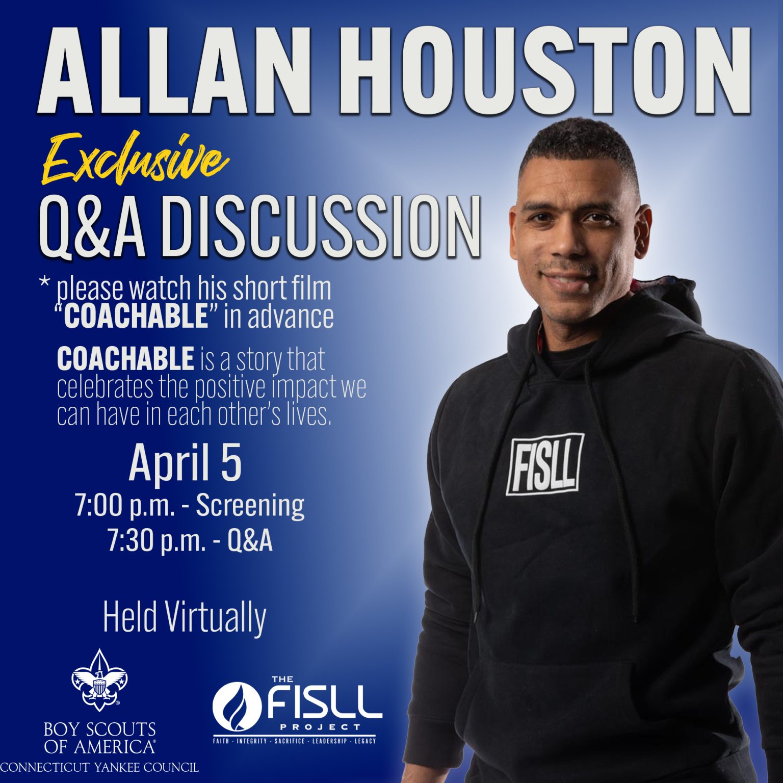 Live Q&A with NBA All Star Allan Houston – Connecticut Yankee Council ...